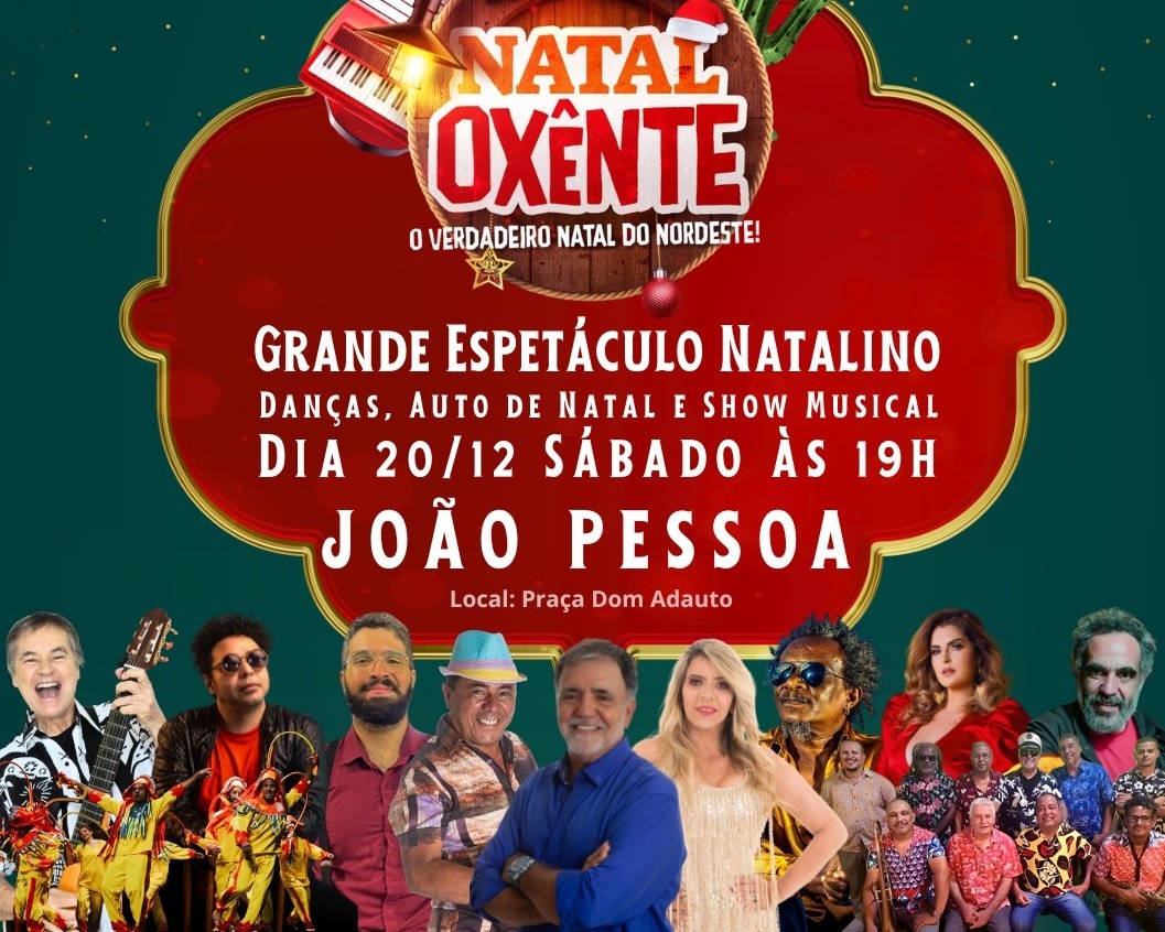 João Pessoa recebe etapa do circuito “Natal Oxente” neste próximo sábado (dia 20) - Giovanni ...